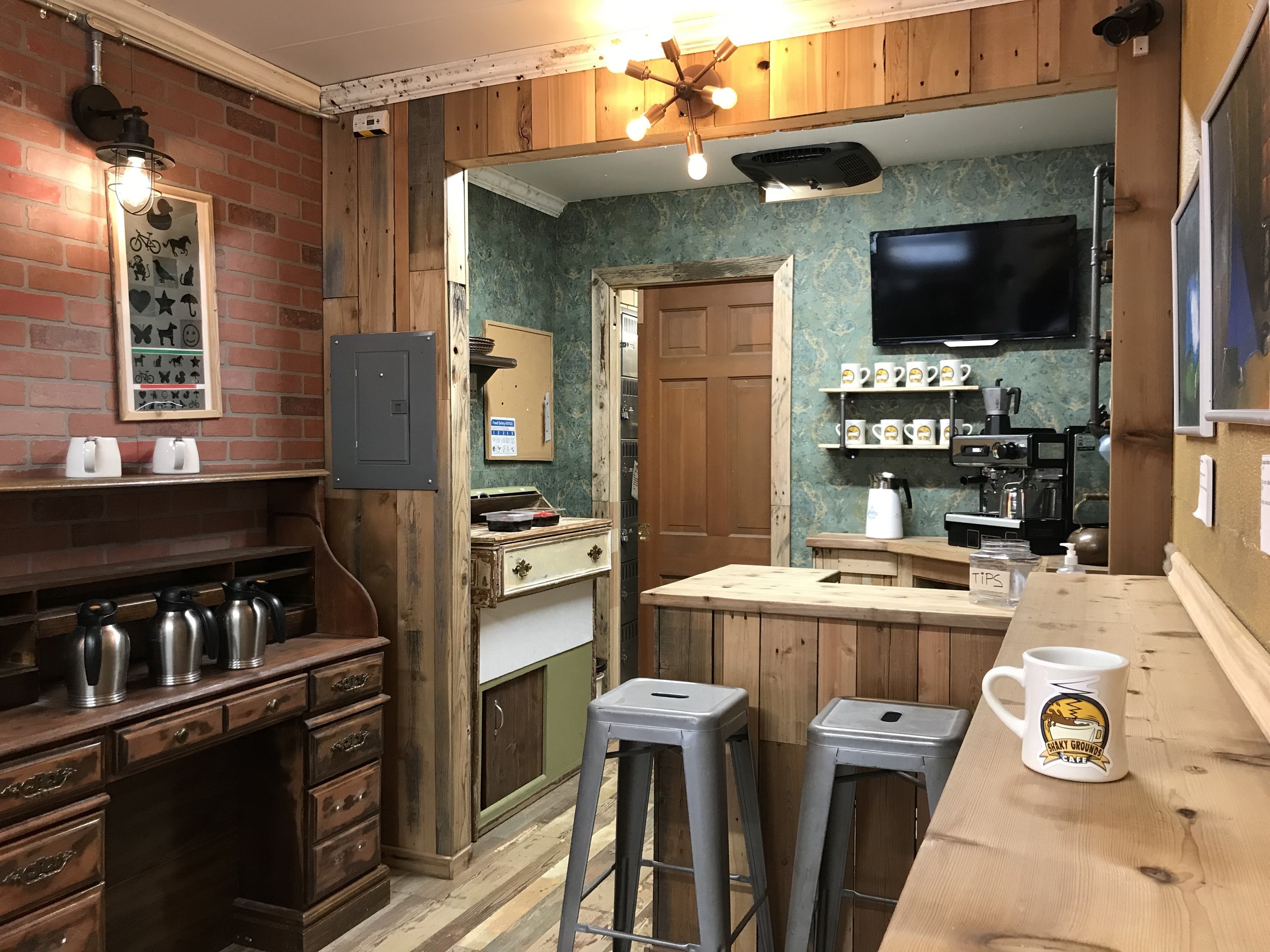 Shaky Grounds Cafe Escape Room