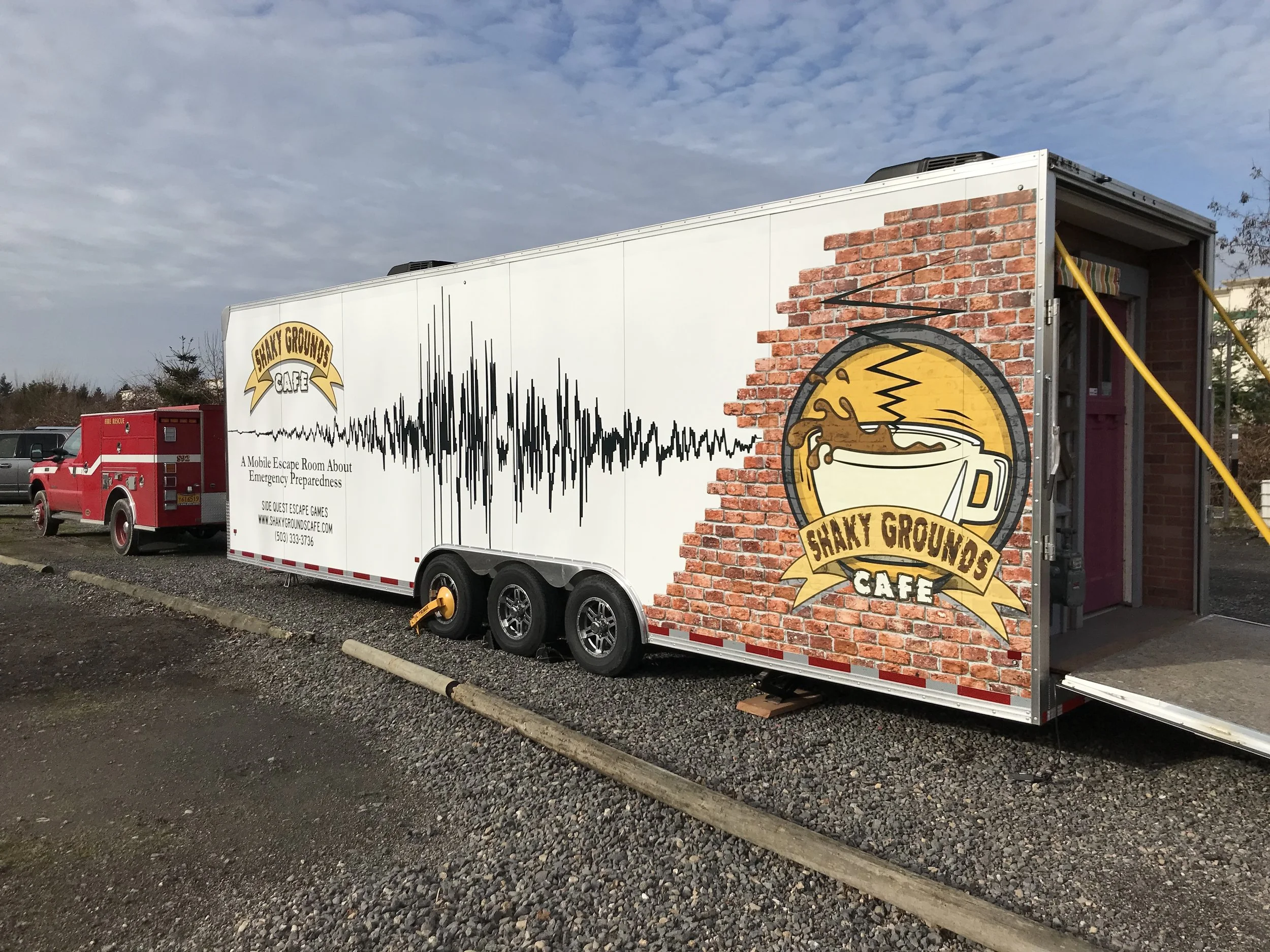 Shaky Grounds Cafe Escape Room