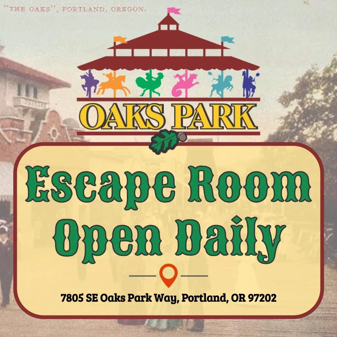 Shaky Grounds Cafe Escape Room | Oaks Amusement Park ☞ Portland, Ore.