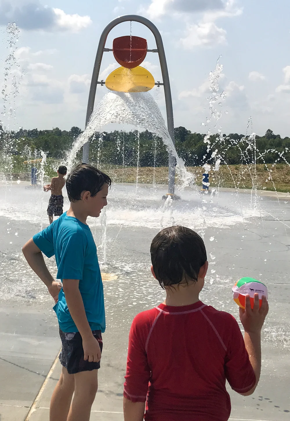 Masterson Station Park Sprayground — element design