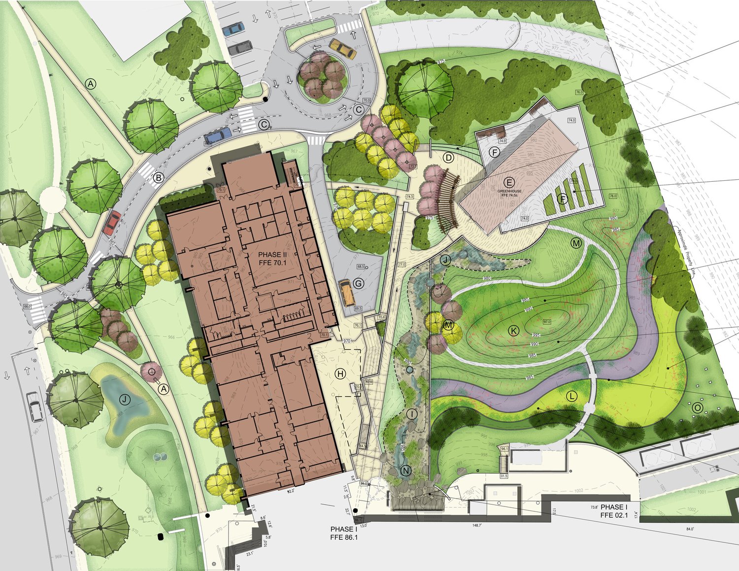 Eastern Kentucky University Science Building — element design