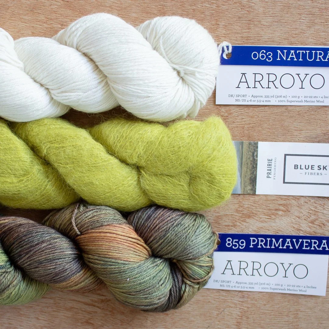 Our Team’s Favorite Color Combinations for the Alpine Shawl Knit-Along ...