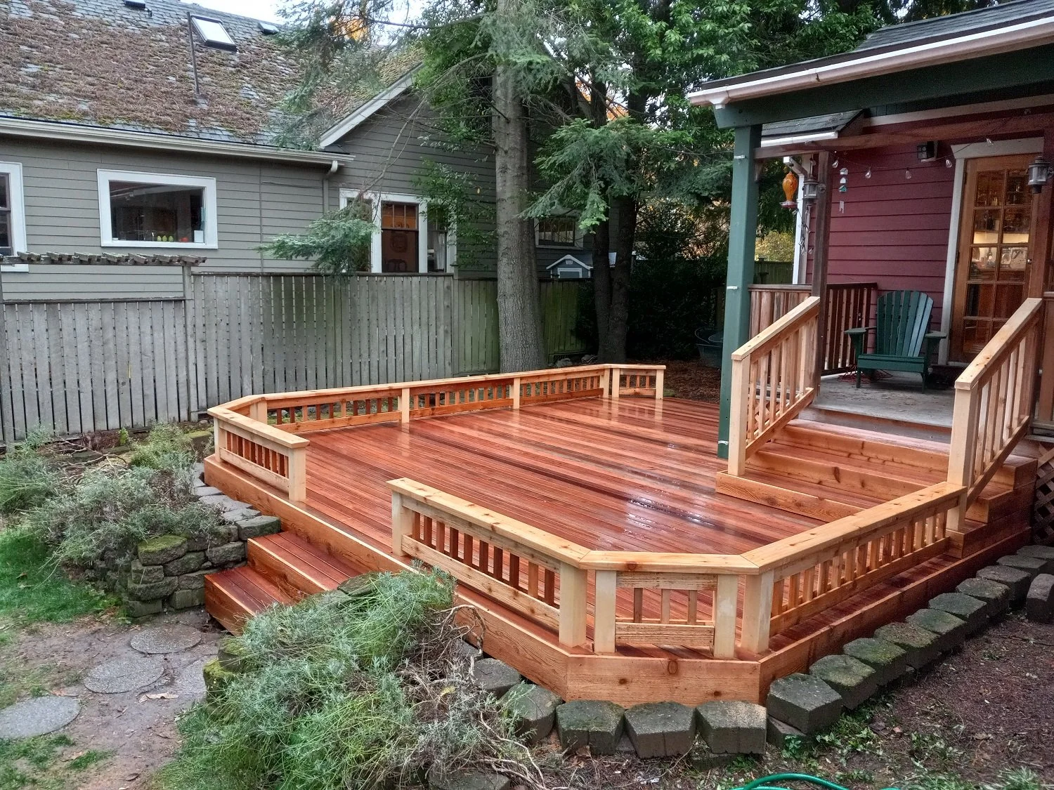 Seattle Mahogany Decks - Custom Design and Construction