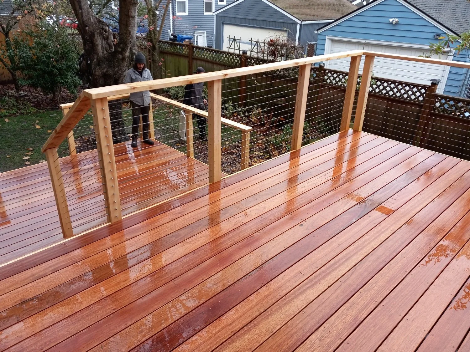Seattle Mahogany Decks - Custom Design and Construction