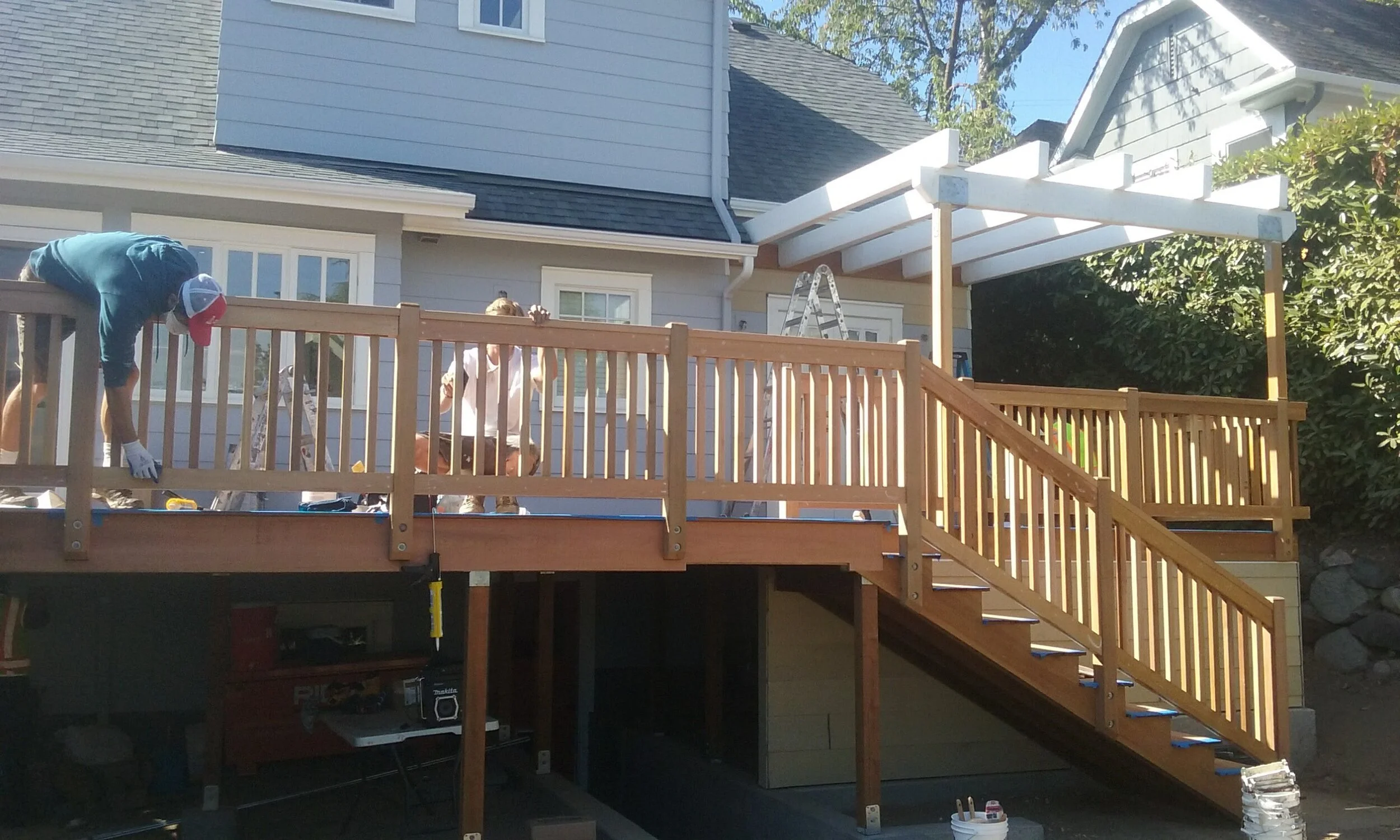 Seattle Mahogany Decks - Custom Design and Construction