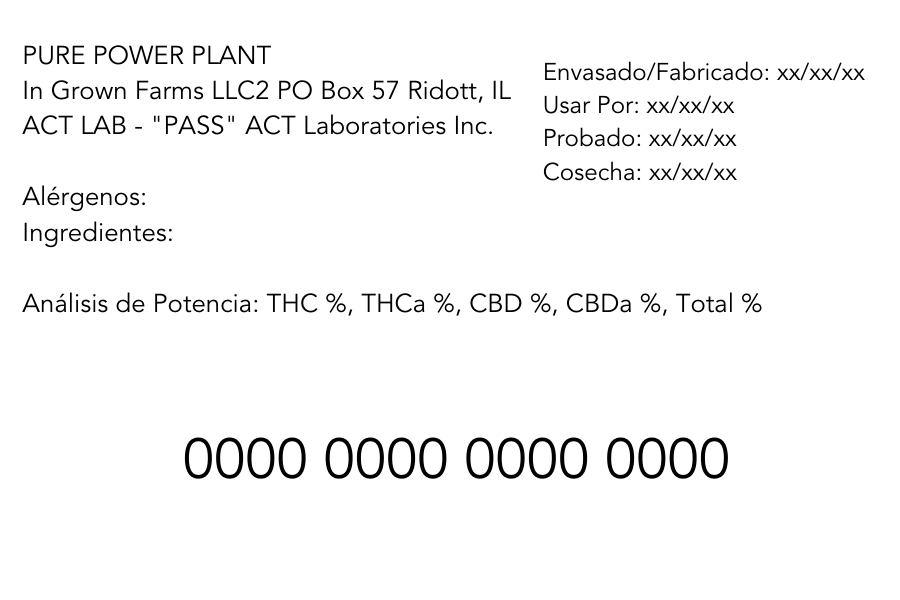 In Grown Farms - Cannabis Cultivation