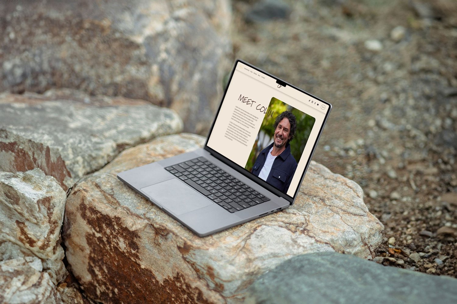 Colin Fassnidge Website Design — Raego Creative