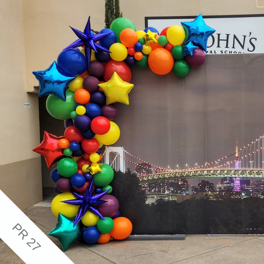 Pride Balloon Decor — Lighter Than Air Balloons
