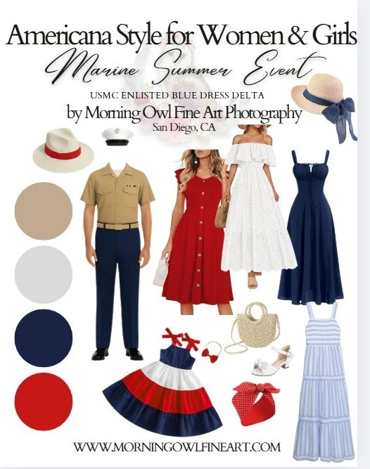 Classic Americana: USMC Summer Graduation Family Outfit Ideas — Morning ...