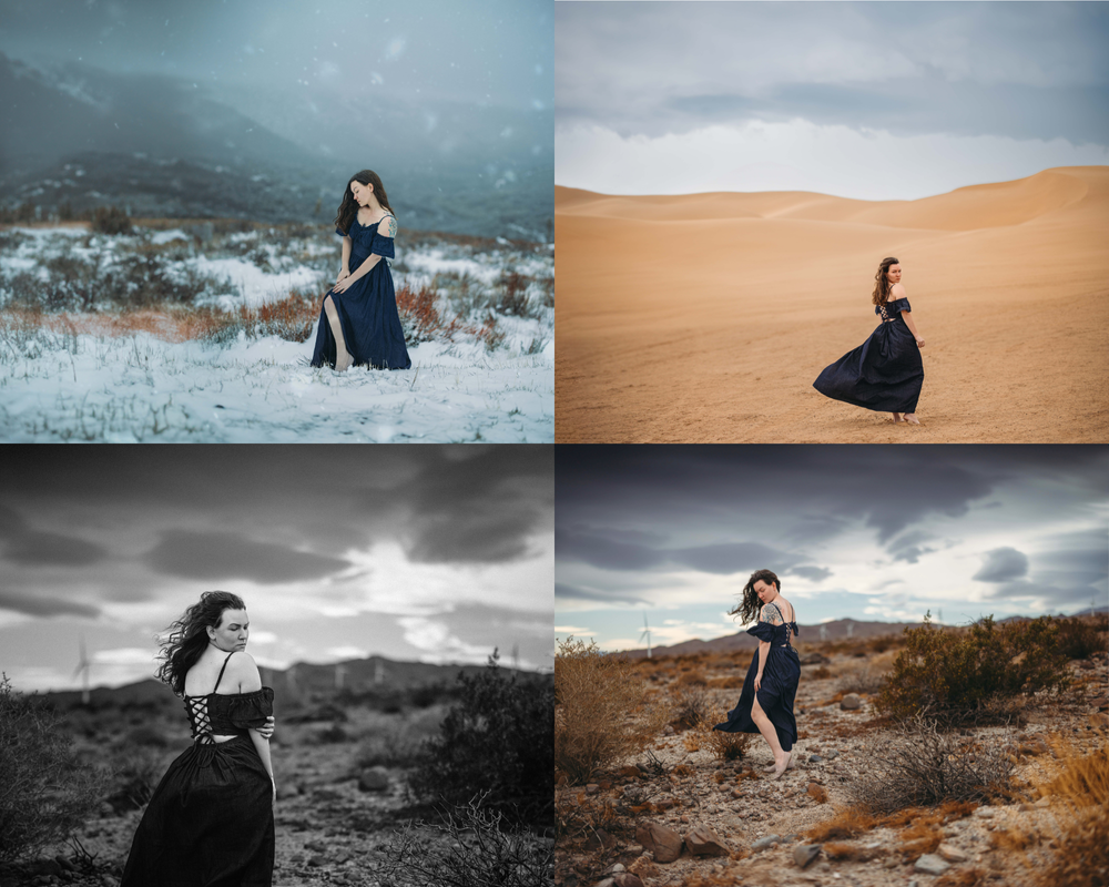 How to Take Self-Portraits Without a Tripod | Sand Dunes, Snow, and ...
