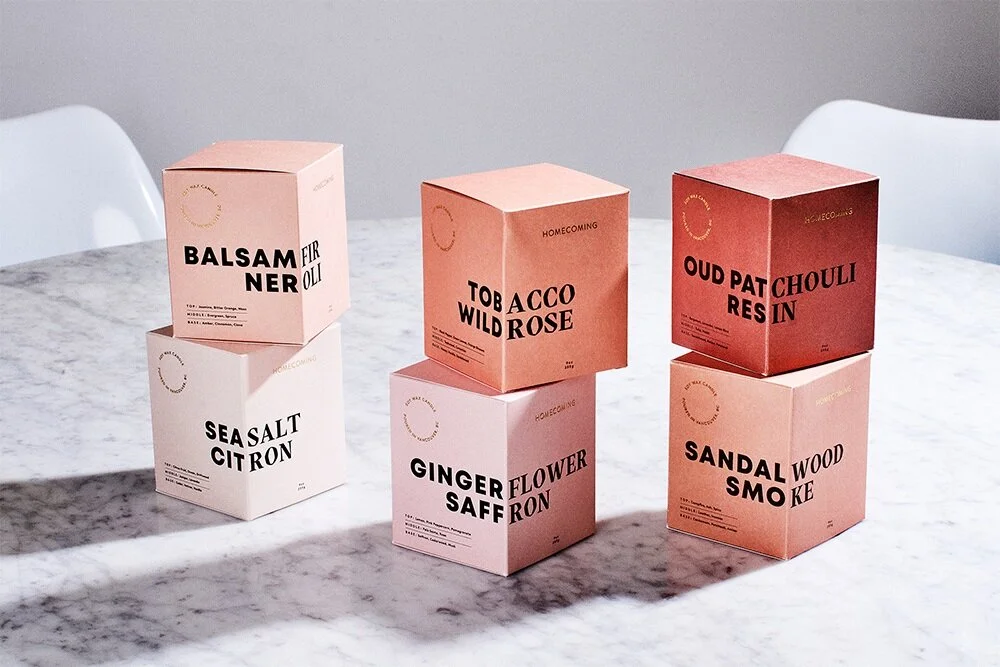 Homecoming Candles | Soy Candles + Elevated Essentials