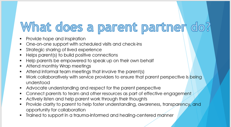 Parent Partners — EPIC ‘Ohana, Inc.
