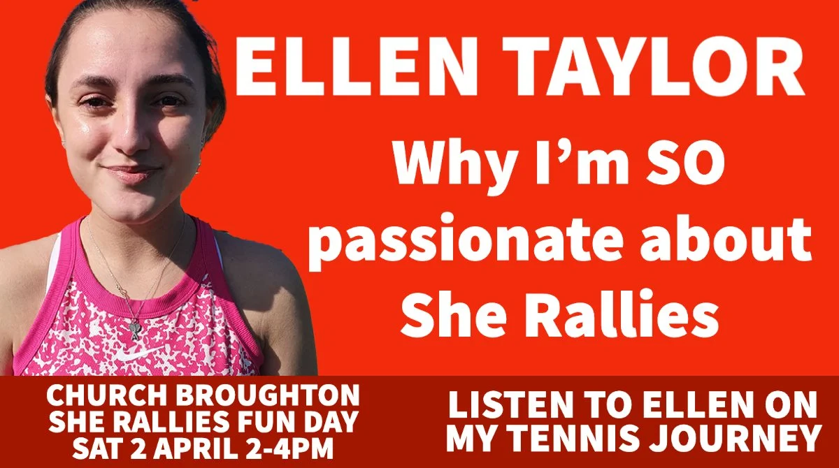 Ellen Taylor: Why I’m So Passionate About She Rallies — Serve & Volley ...