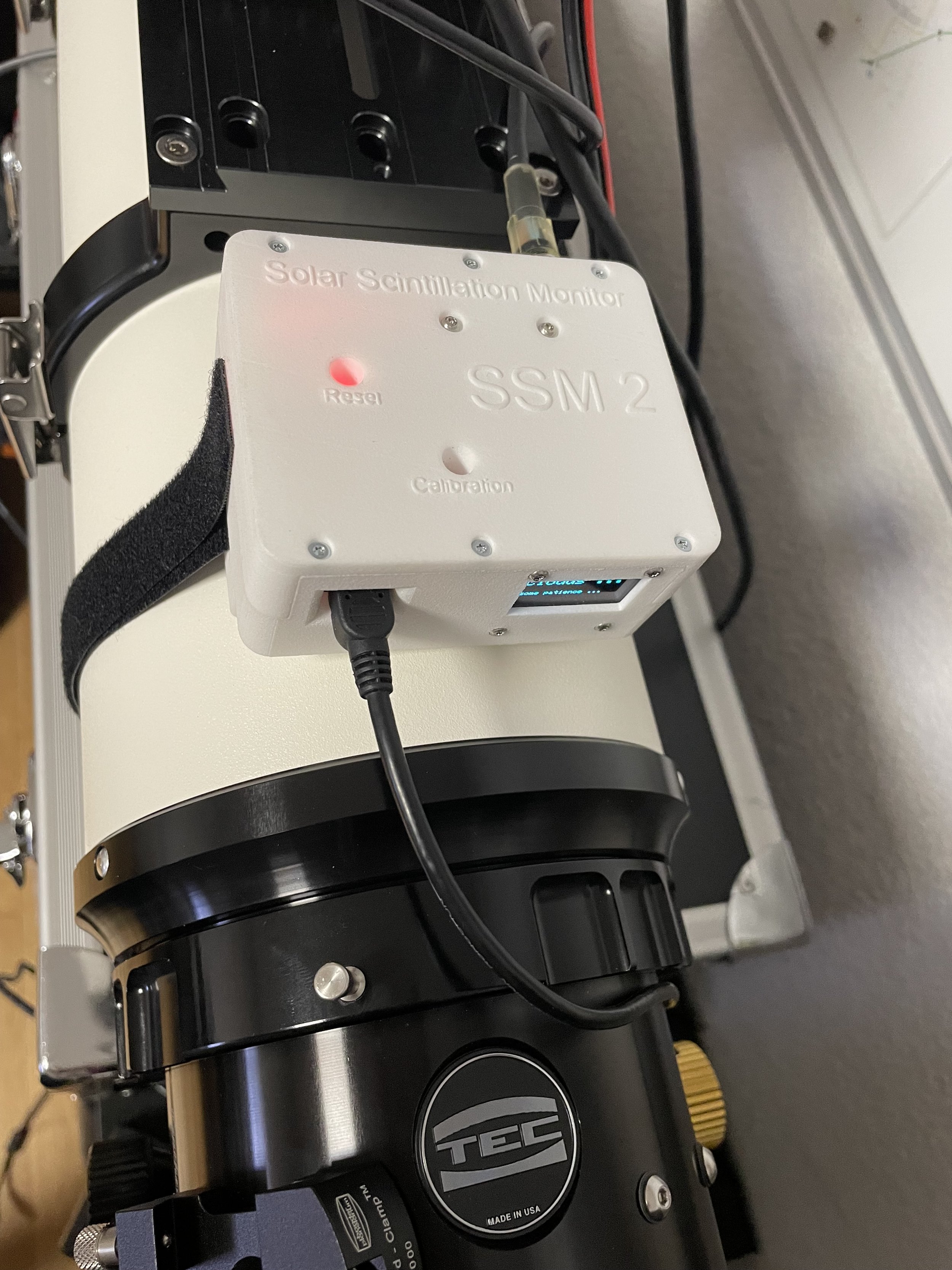 Solar Scintillation Monitor — Analog Astronomical Device