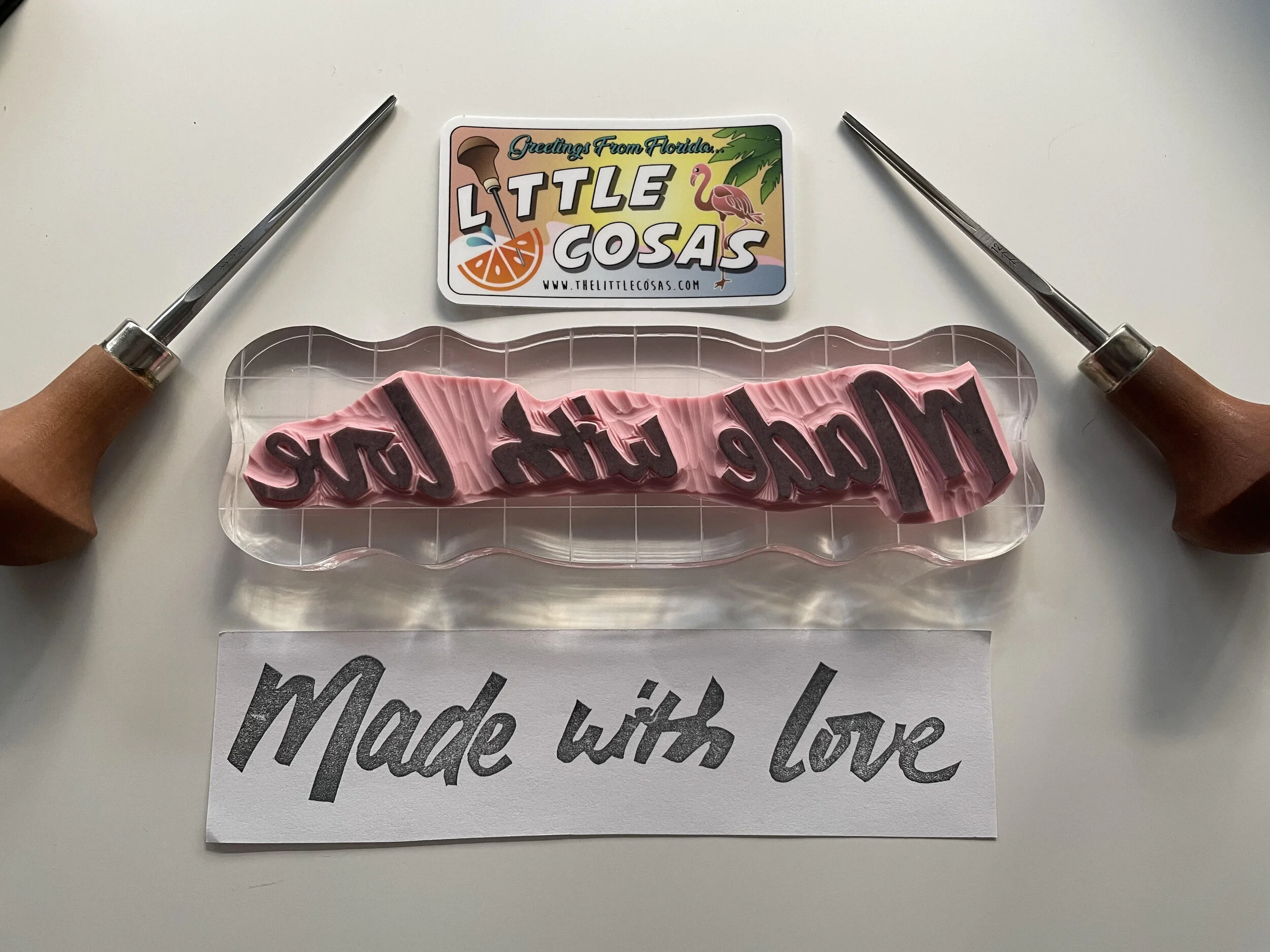 Made With Love Stamp