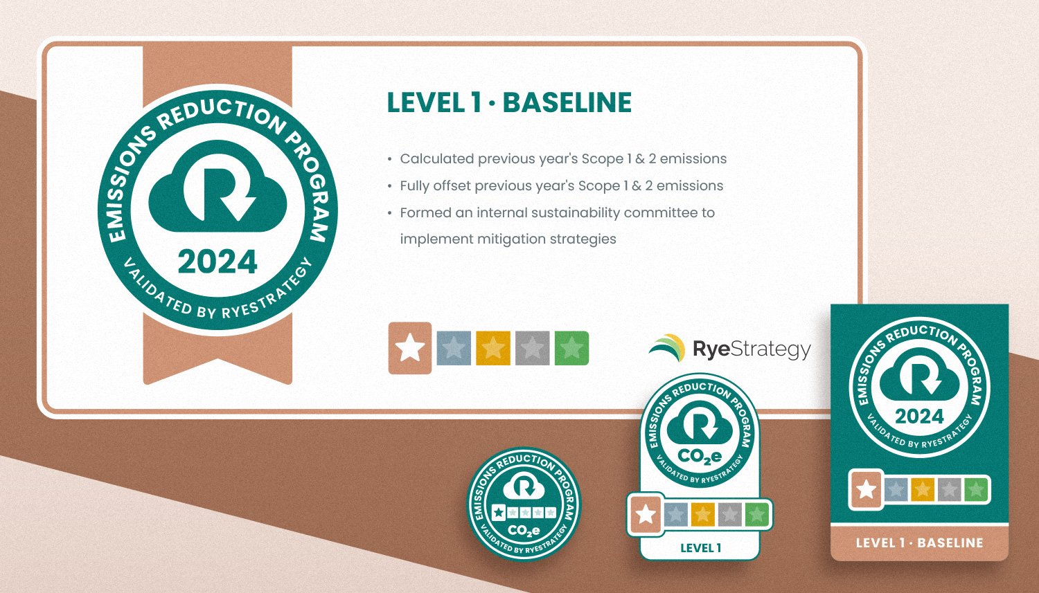 Net Zero Validation Badges | RyeStrategy