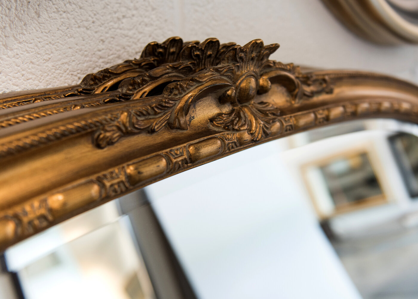 Vienna Mirror | Antique Gold — MIRRORS.IE