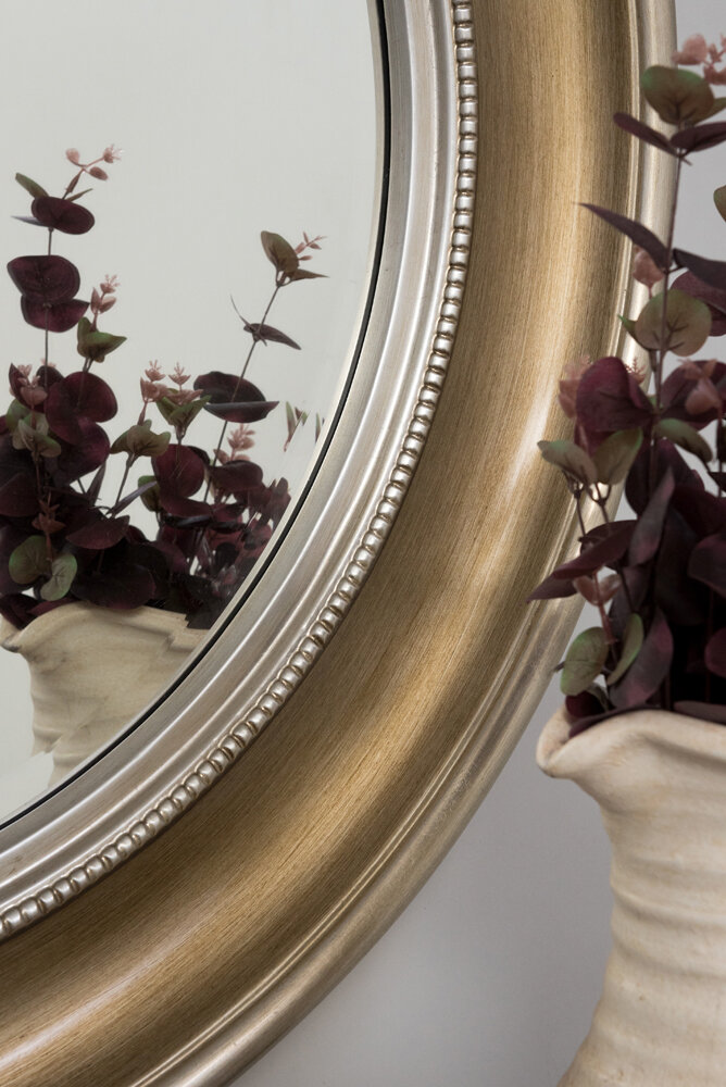 Berlin Mirror | Large | Black and Silver Champagne — MIRRORS.IE