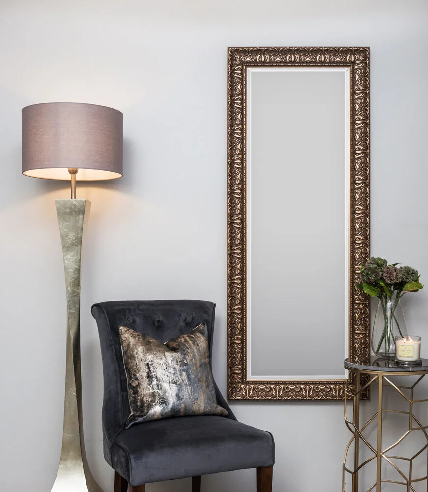 Paris Dressing Mirror | Antique Brass — MIRRORS.IE