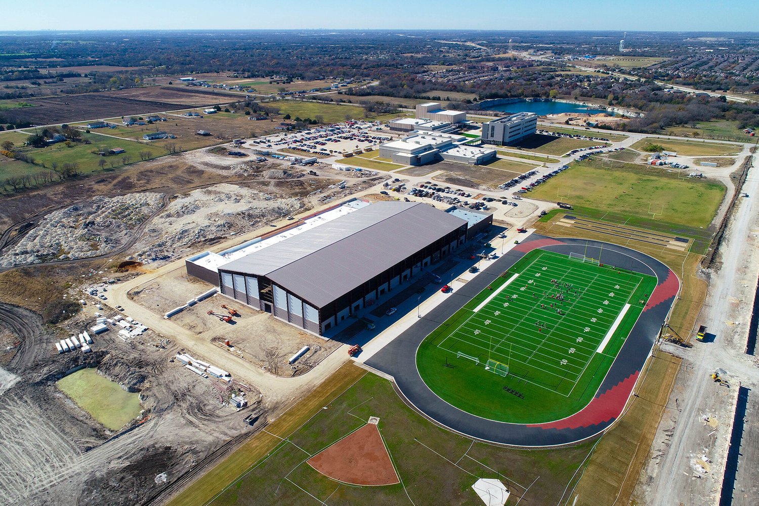 Melissa ISD Indoor Practice Facility Case Study — HWH