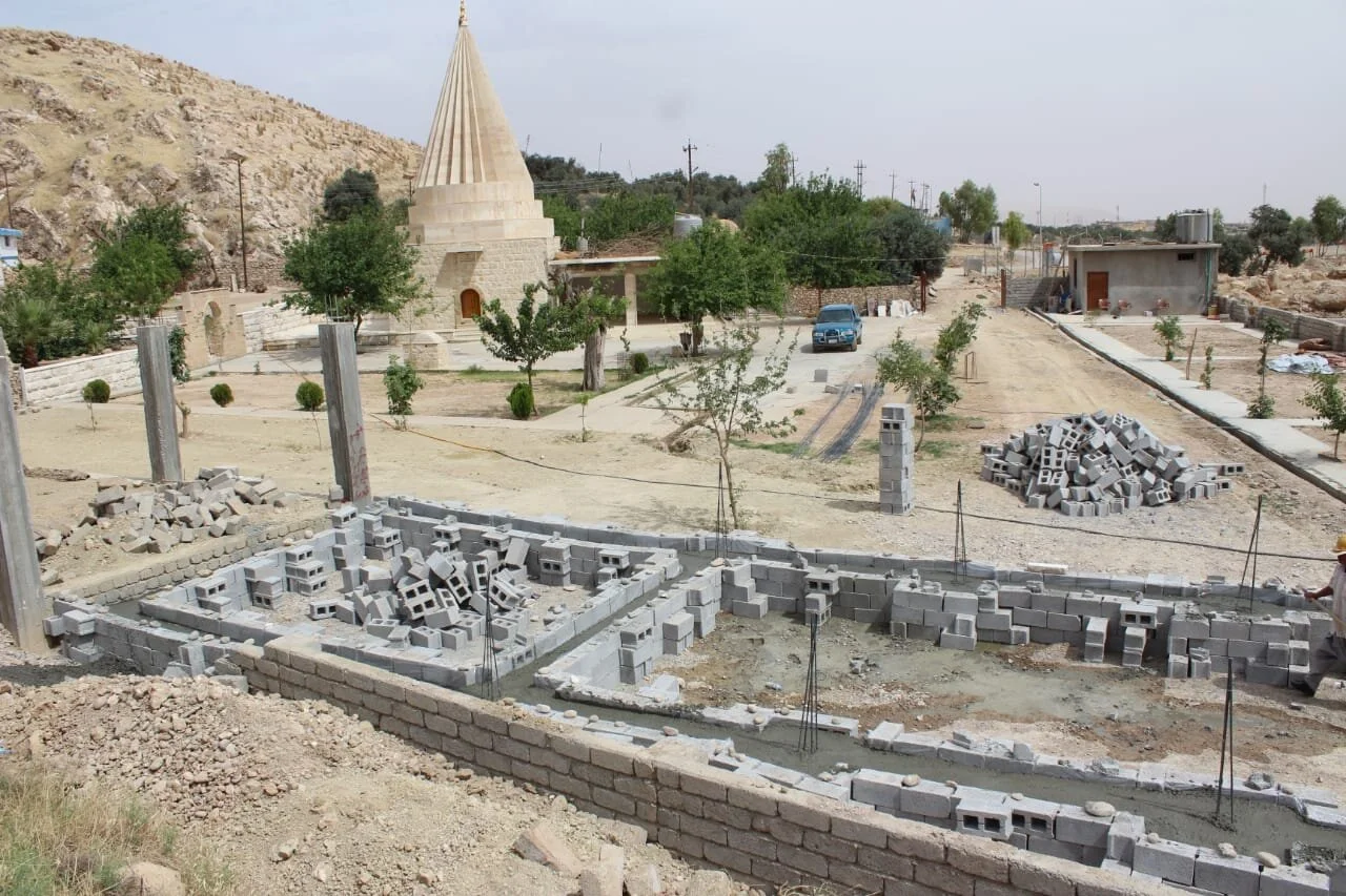 Nadia's Initiative is Rehabilitating Sheikh Obaker Temple in Bashiqa ...