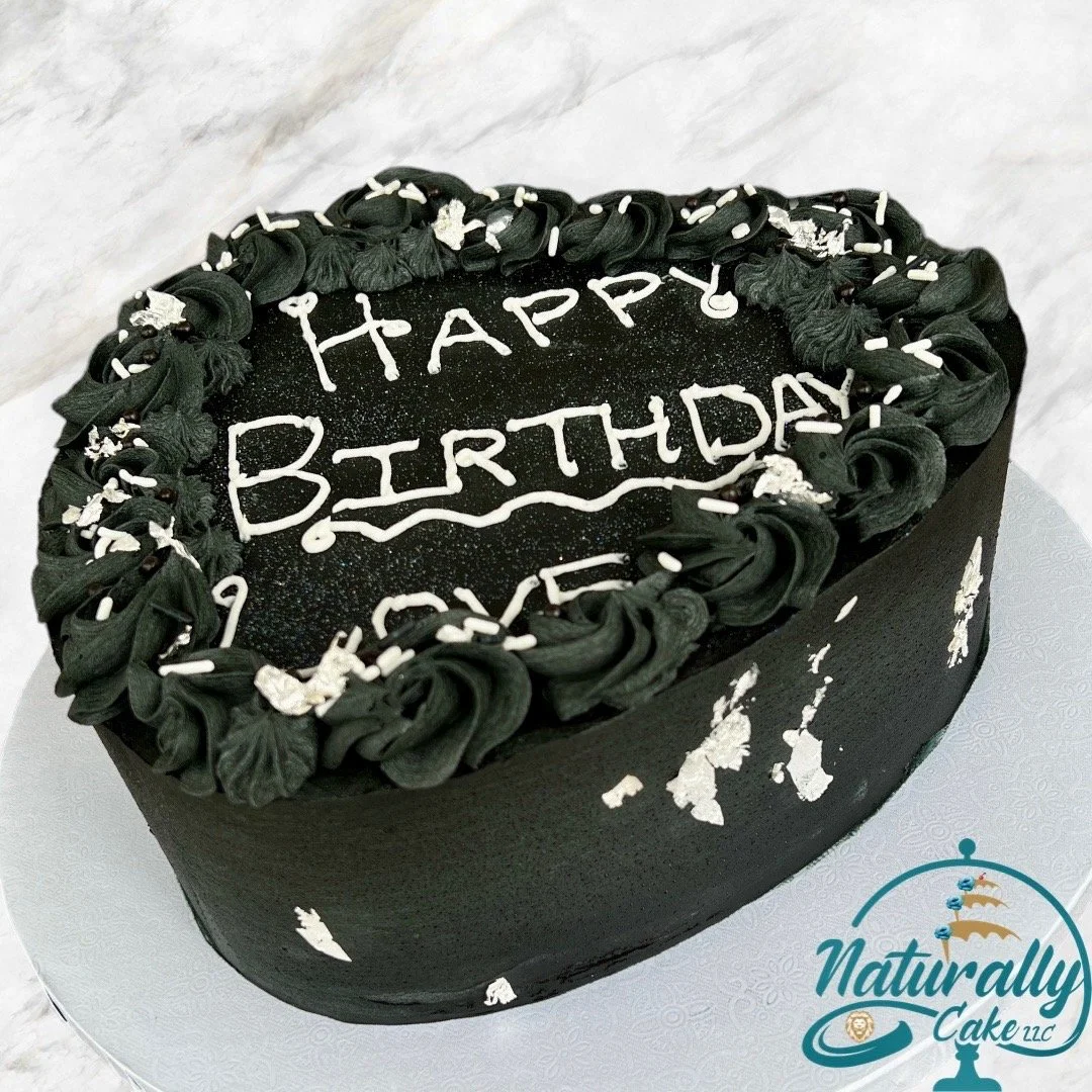 Beautiful Chocolate Heart Cake