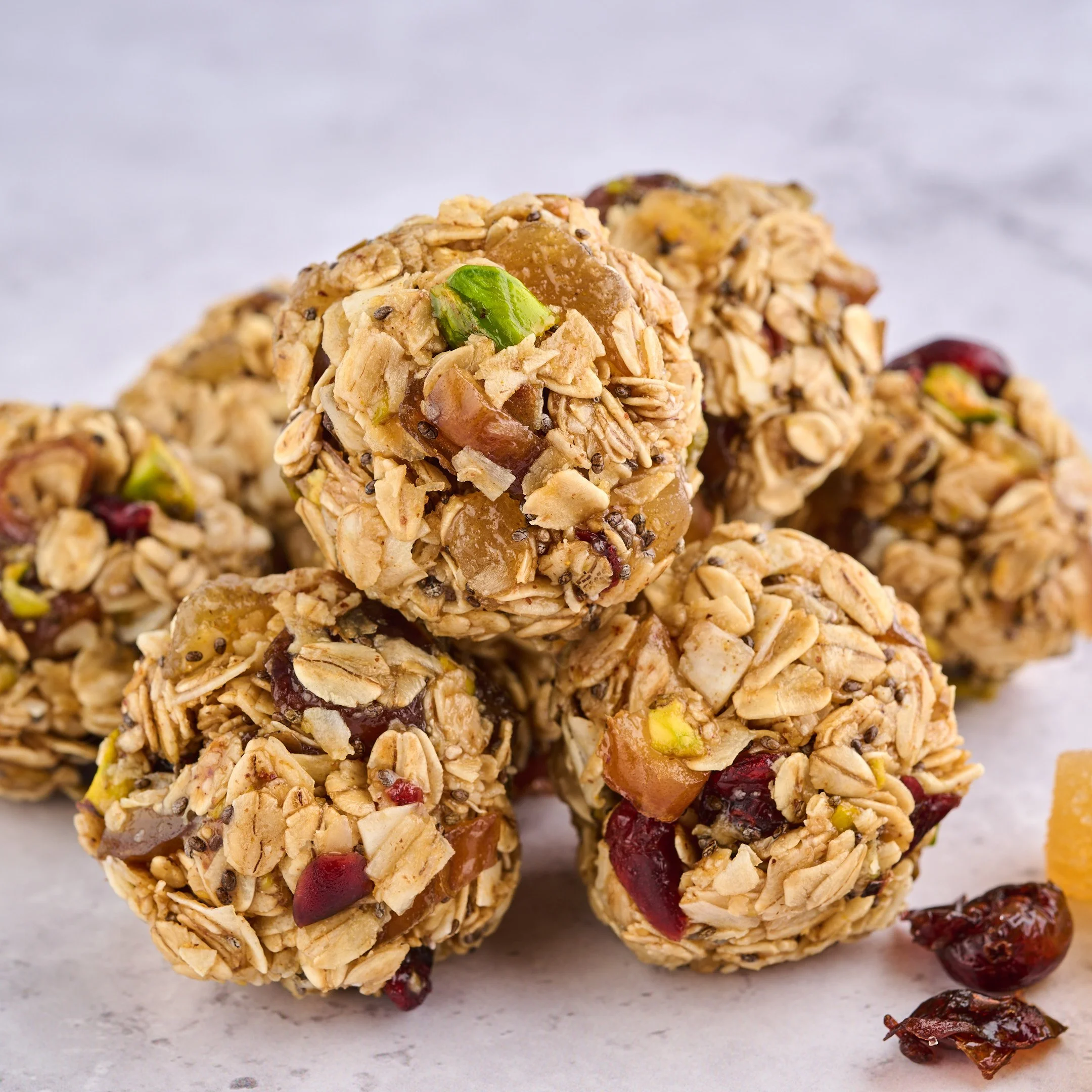 No Bake Energy Bites with Ginger — Sweets You Can Eat