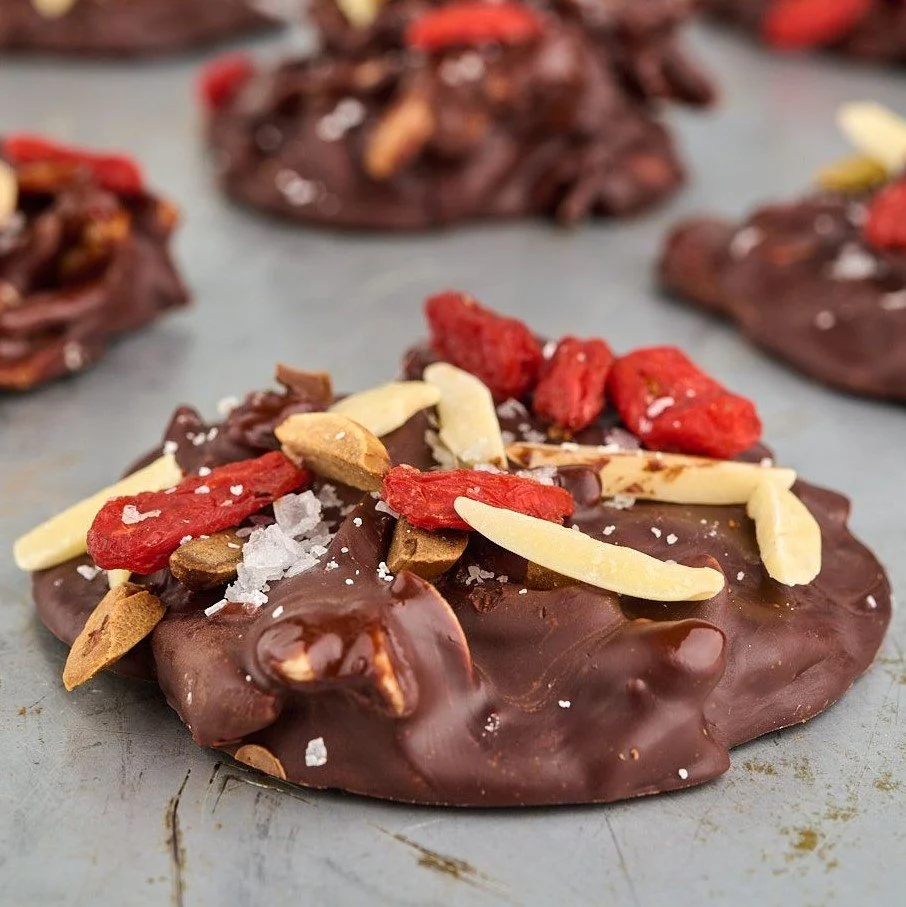 Chocolate Goji Berry Drops — Sweets You Can Eat
