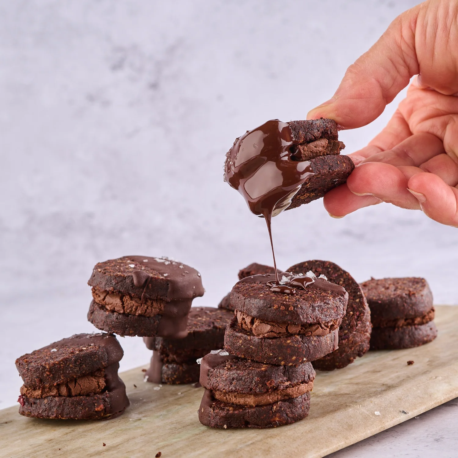 Vegan Triple Chocolate Oreos — Sweets You Can Eat