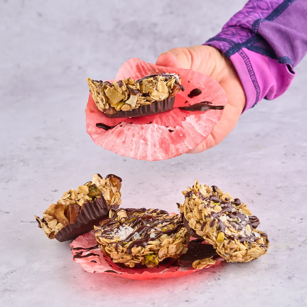 No Bake Crunchy Energy Cups — Sweets You Can Eat