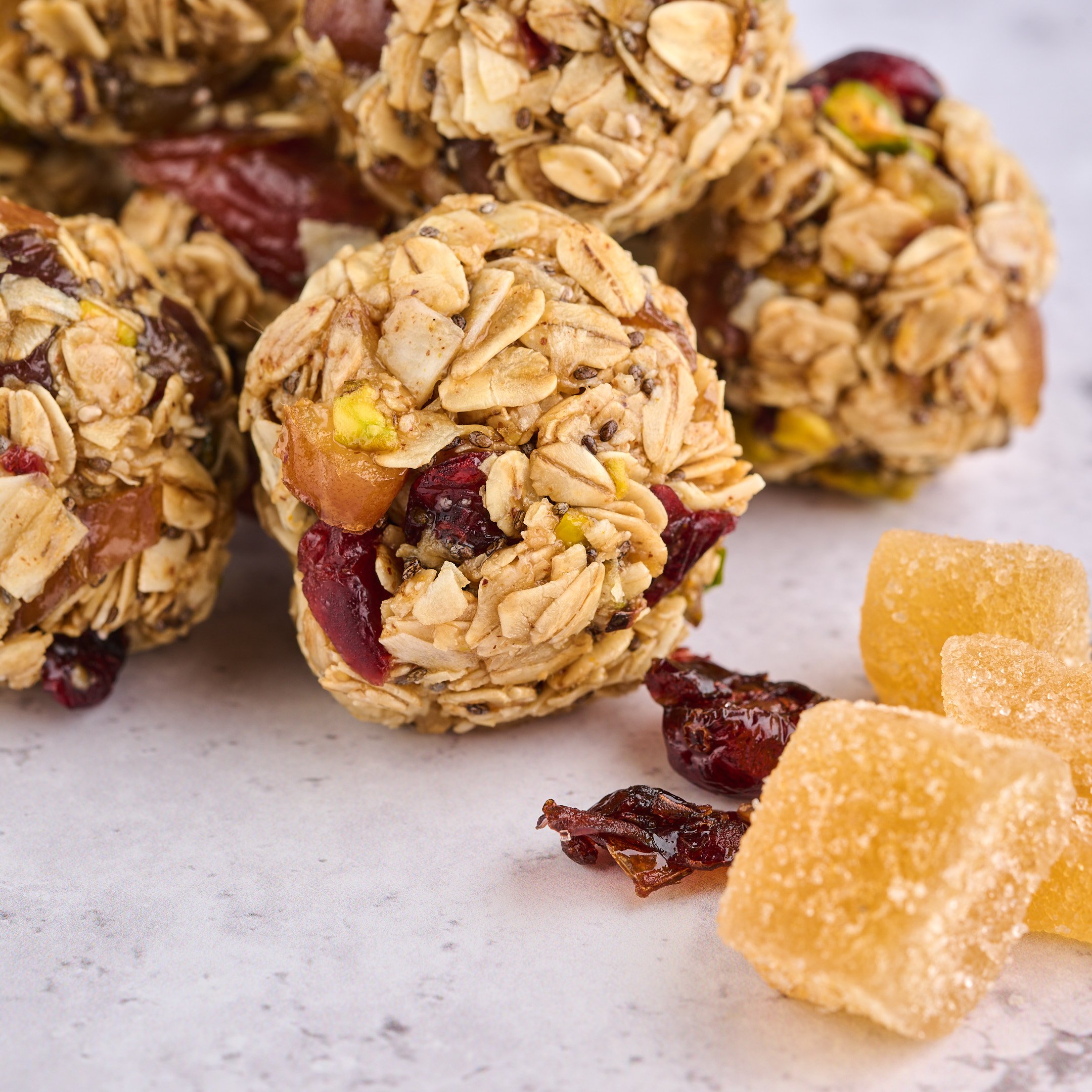 No Bake Energy Bites with Ginger — Sweets You Can Eat