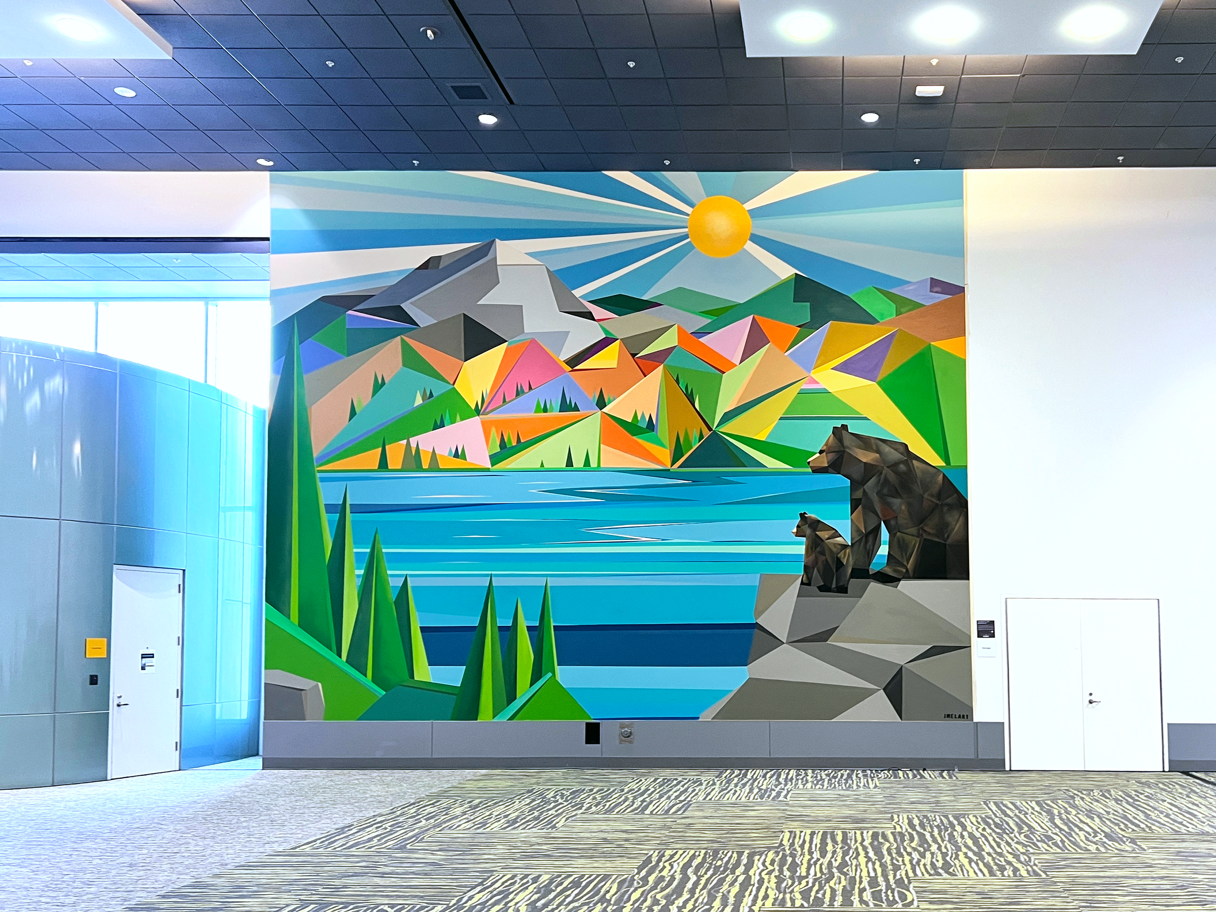 Cub's First View • Reno, NV — JMEL Art & Design