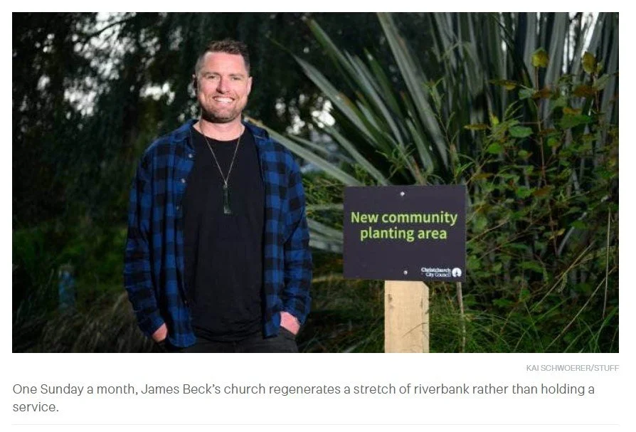 Green churches tackling regeneration and carbon | Eco Church Aotearoa
