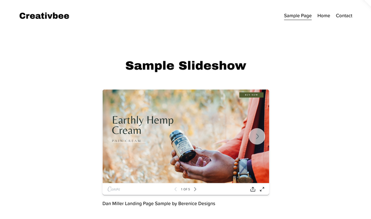 How To Embed Canva Designs To Your Website — Berenice Designs