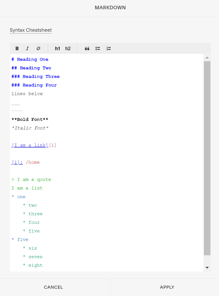 5 Markdown Tricks You Can Apply In Squarespace — Berenice Designs