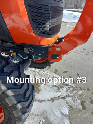 Bolt On Grab Hooks with Trailer Hitch Receiver, Tie Down Points and ...