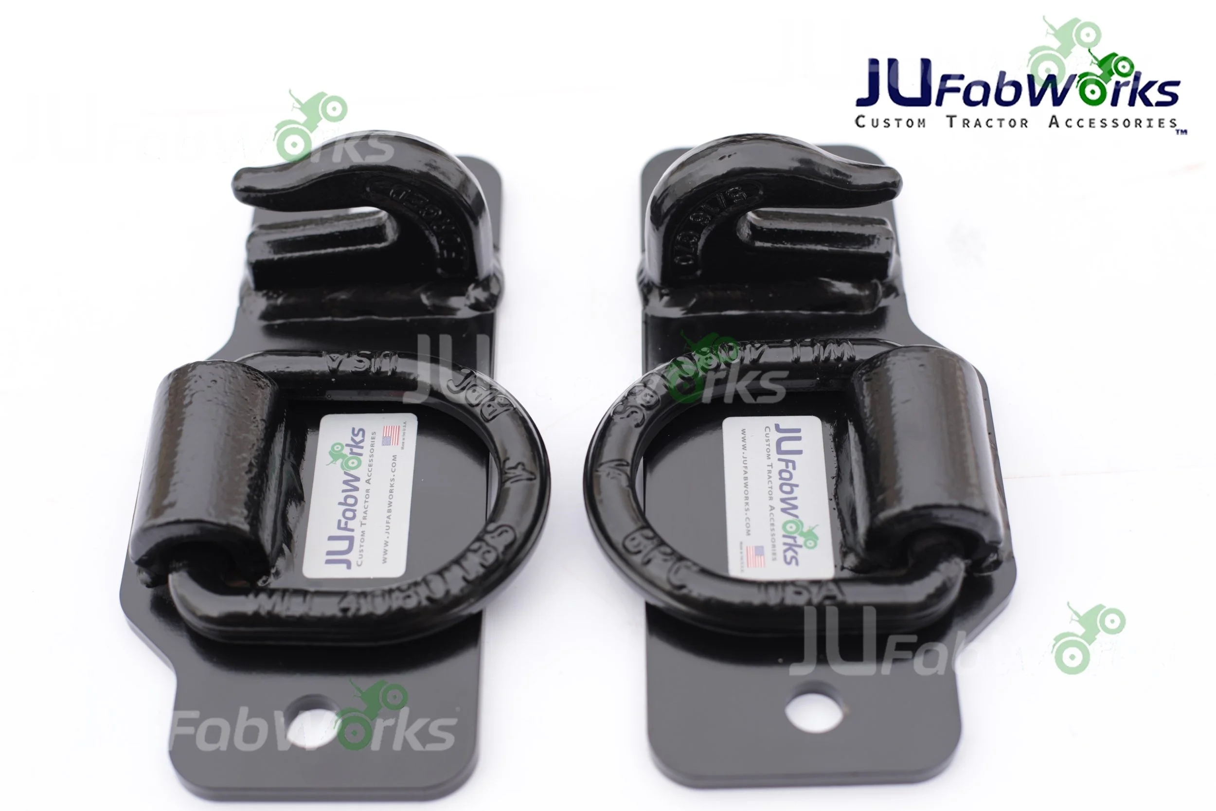 Bolt On Grab Hooks with Trailer Hitch Receiver, Tie Down Points and ...