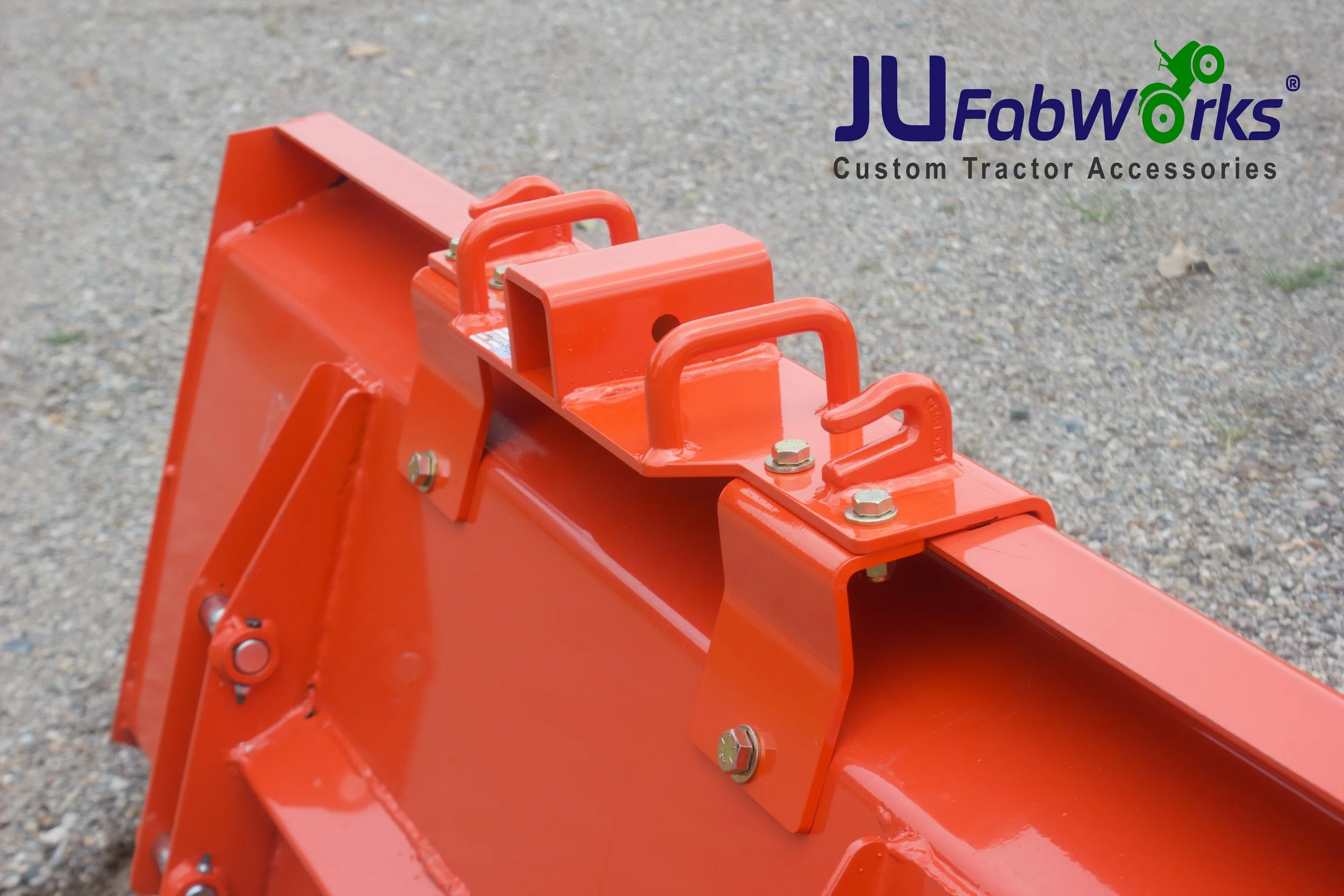 Bolt On Grab Hooks with Trailer Hitch Receiver, Tie Down Points and ...