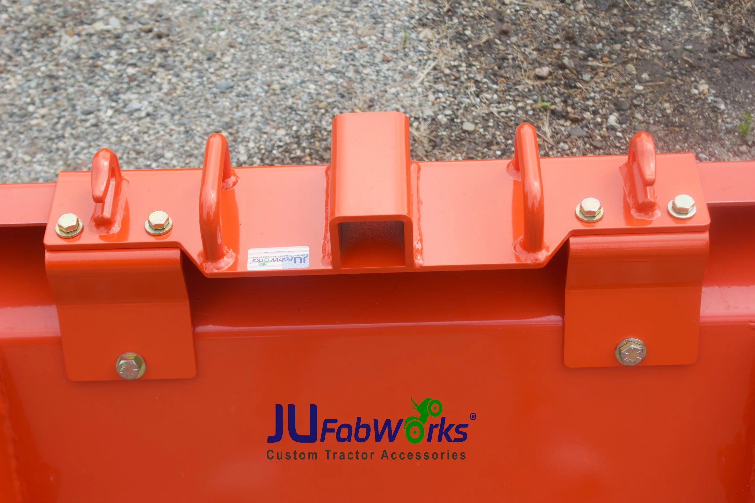 Bolt On Grab Hooks with Trailer Hitch Receiver, Tie Down Points and ...