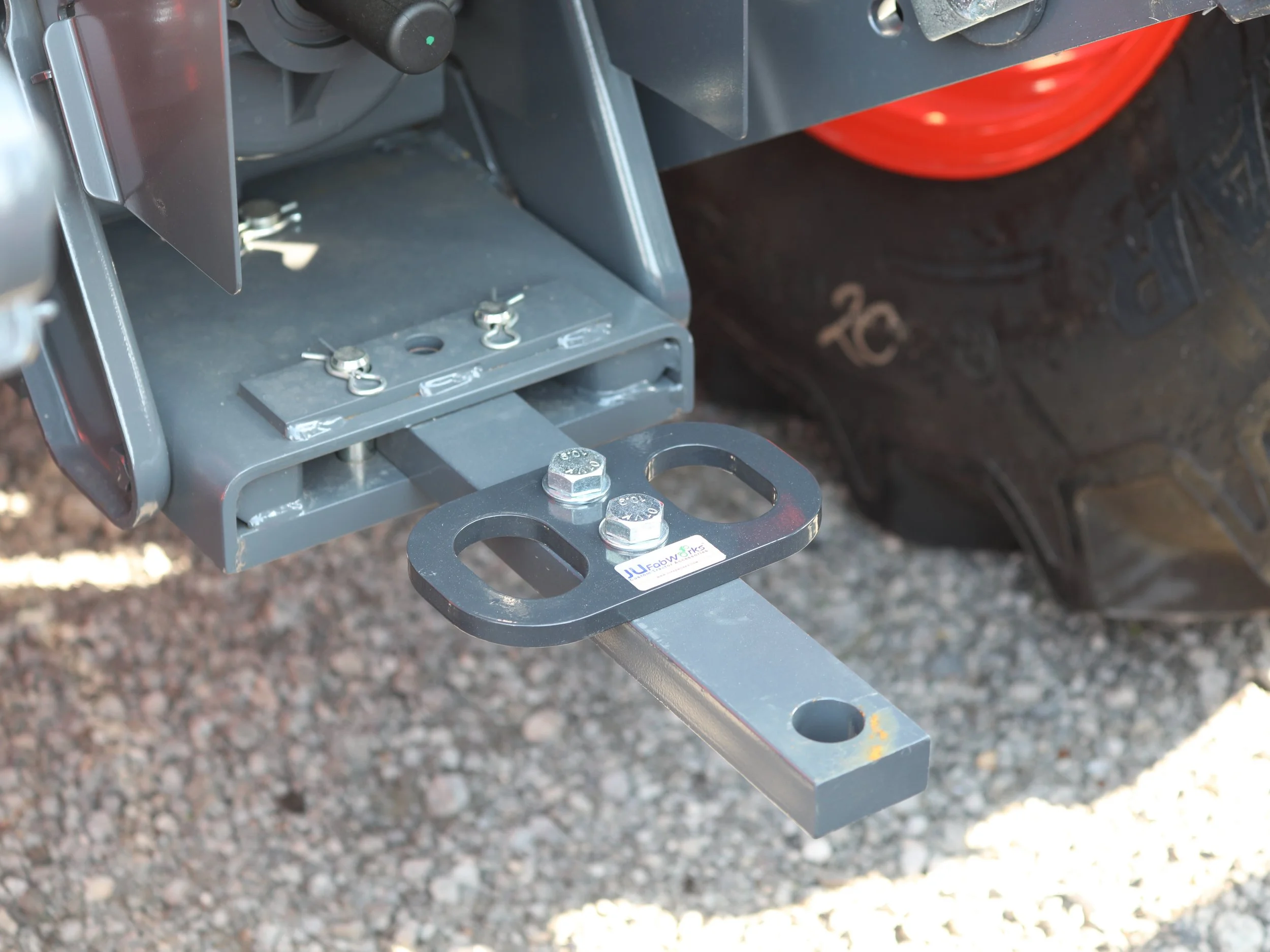 Bolt On Grab Hooks with Trailer Hitch Receiver, Tie Down Points and ...