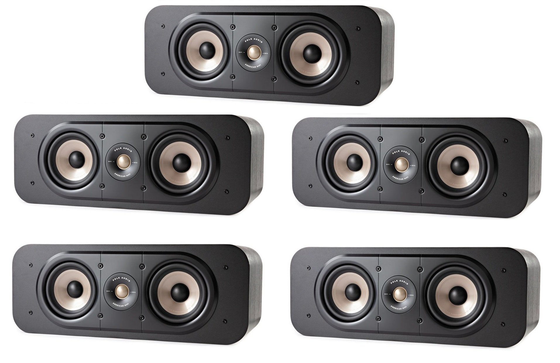 Polk AV305 5 Home Theatre Speaker Kit Black | Hyperfi