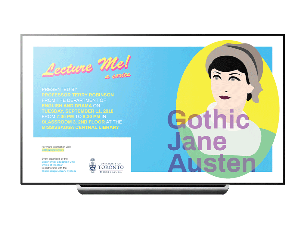 University of Toronto Mississauga: Lecture Me! | Marketing Collateral ...