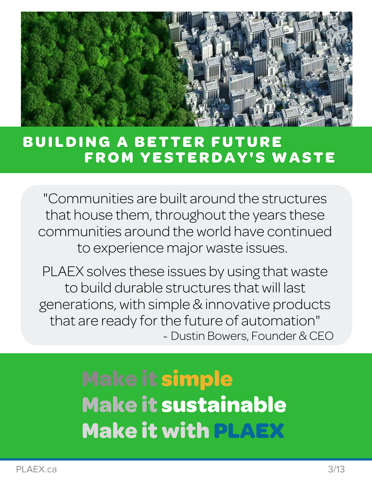 PLAEX Building Systems Inc.