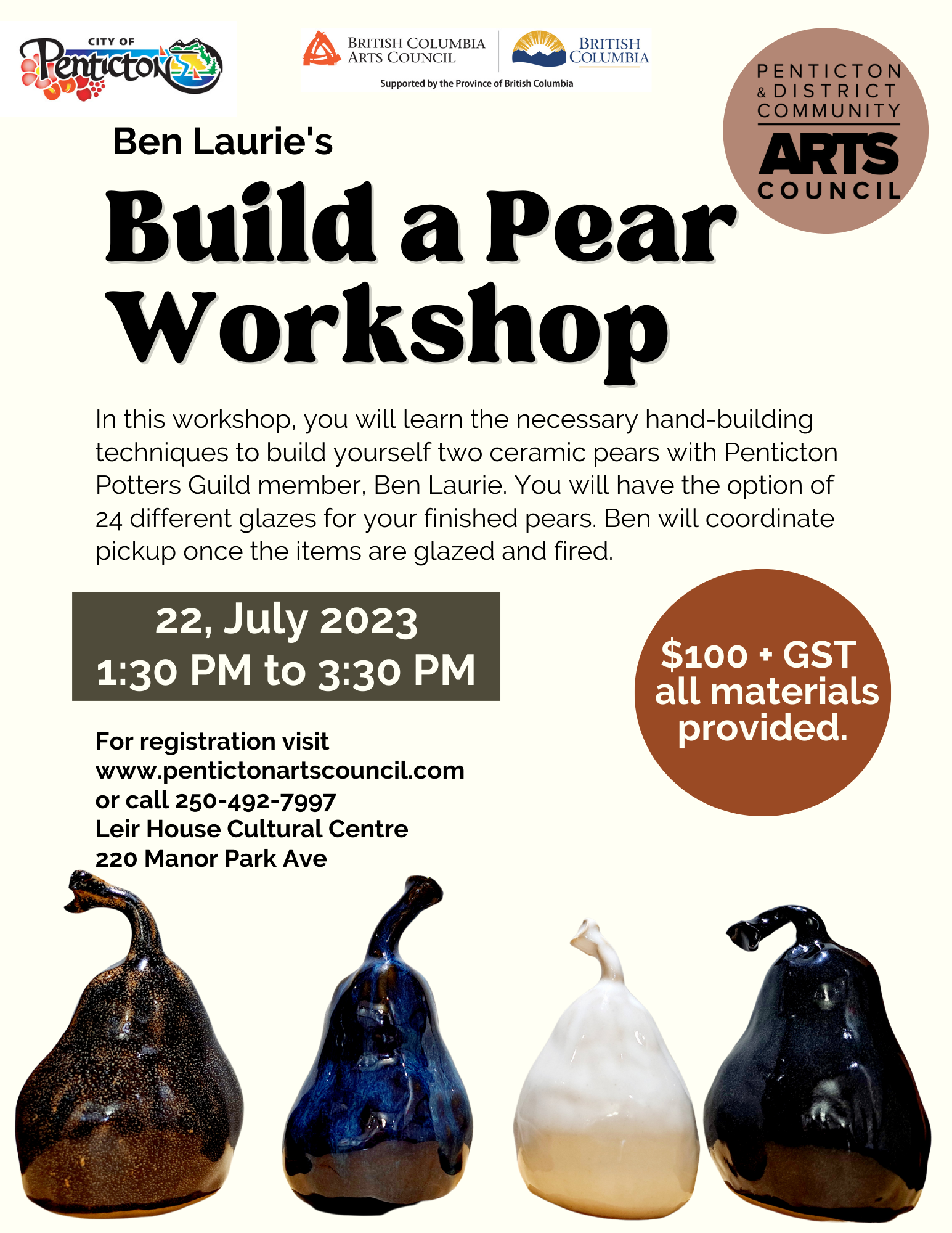 Build a Pear — Penticton Arts Council