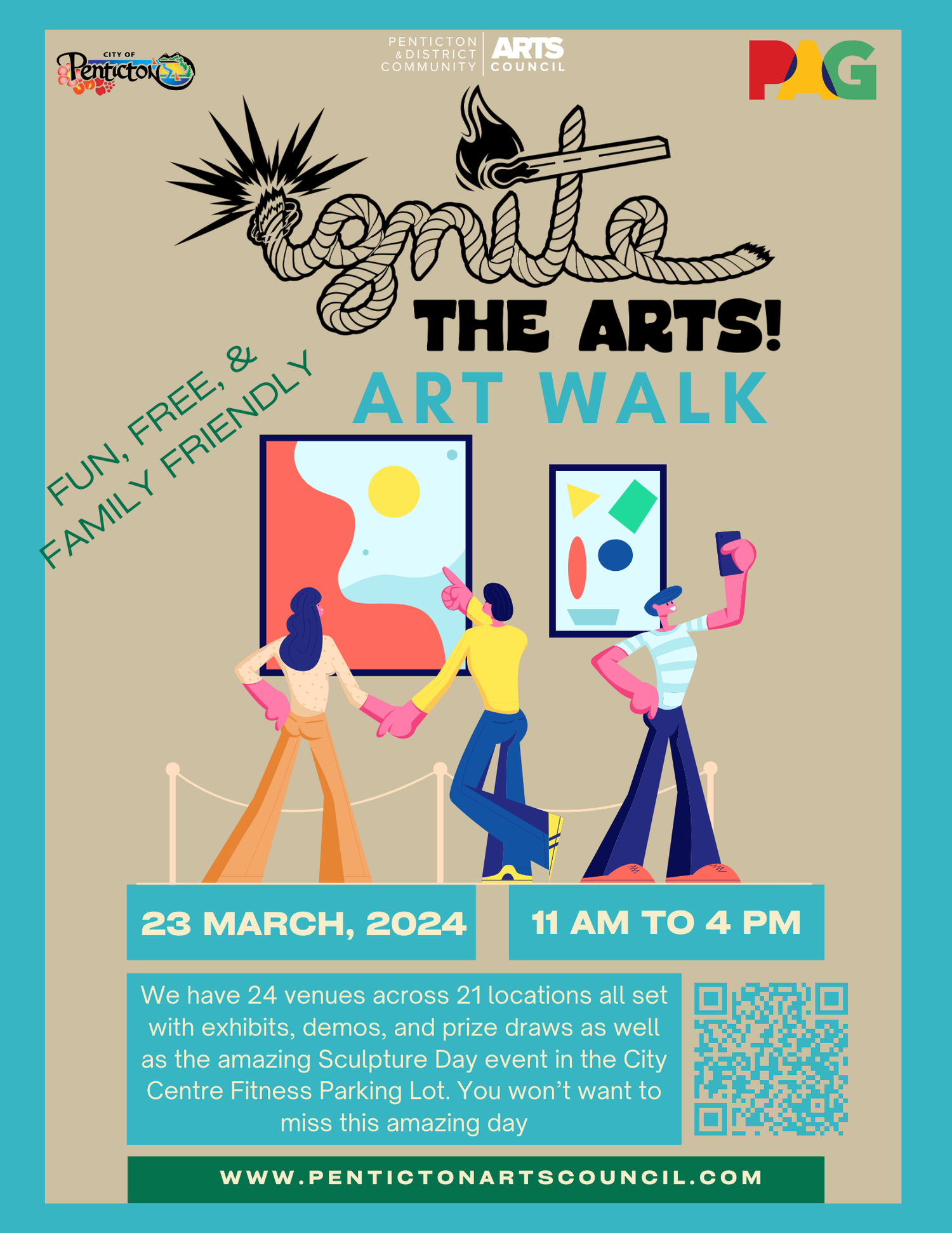 Ignite the Arts Art Walk — Penticton Arts Council