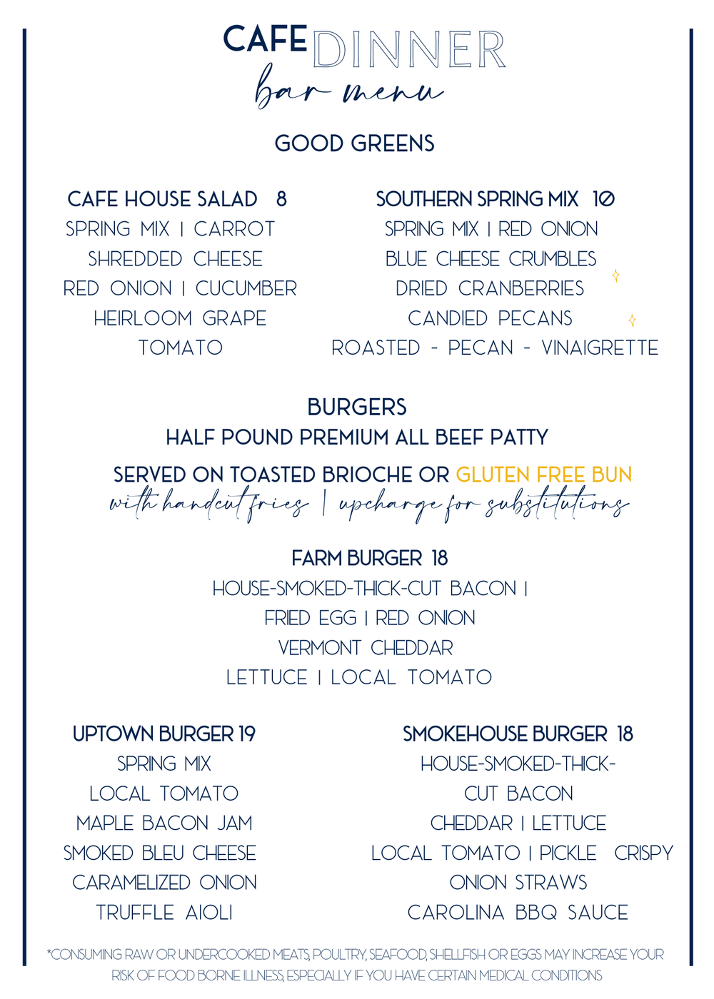 Eat Dinner — Sundae Cafe at Tybee