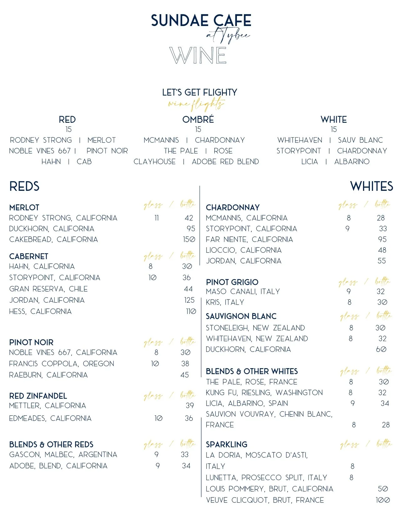 Drink — Sundae Cafe at Tybee