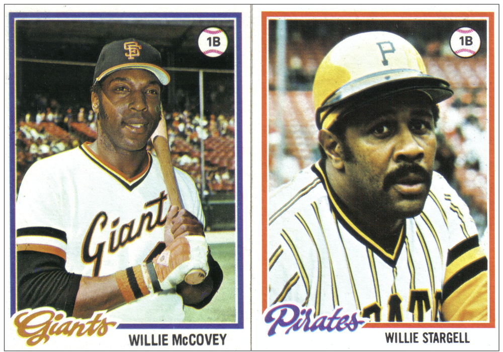 Willie McCovey and Willie Stargell “The Other Willies” — Past Prime