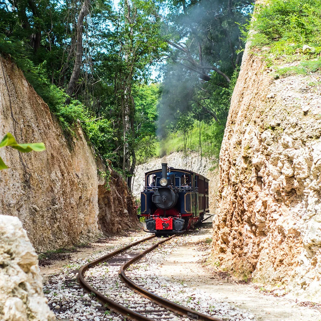 Saint Nicholas Abbey, Barbados gets a train. — Westland Heights