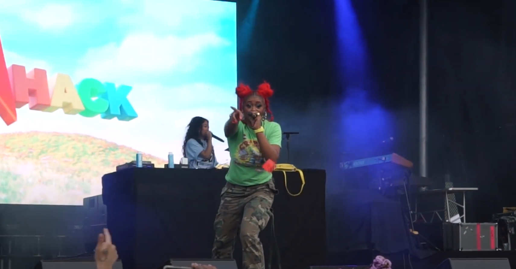 TIERRA WHACK STAGE VISUALS — CreateByLaw